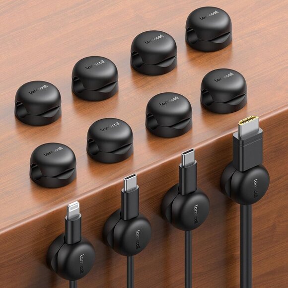 Other | Spring Cable Clips Desk Office Accessory 12pack Compact Office ...